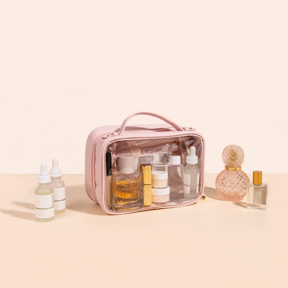 DONNA | Dual Sided Transparent Makeup Case - Maison Minimalist
