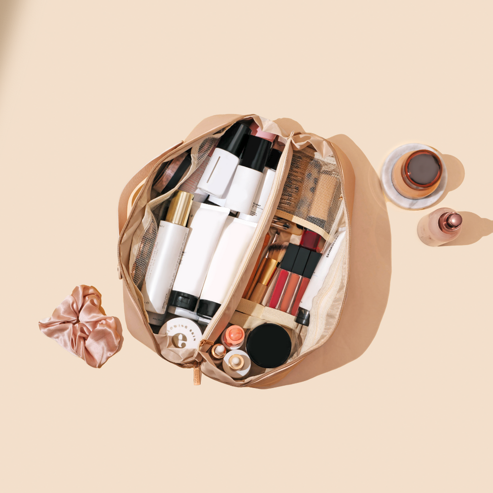 SALY LARGE | Expandable Travel Toiletry & Makeup Bag - Maison Minimalist